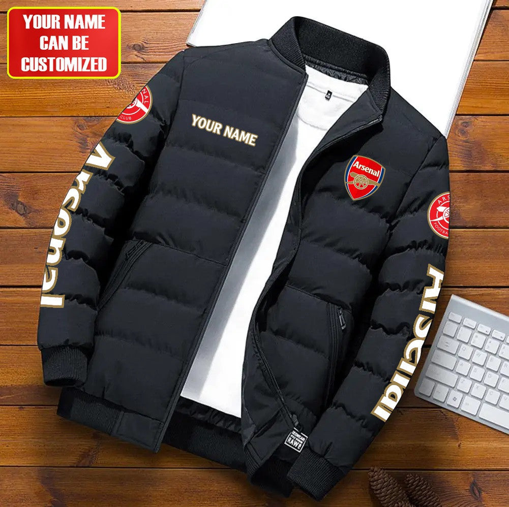 Personalized Arsenal Puffer Jacket Q220803 – Gearprints