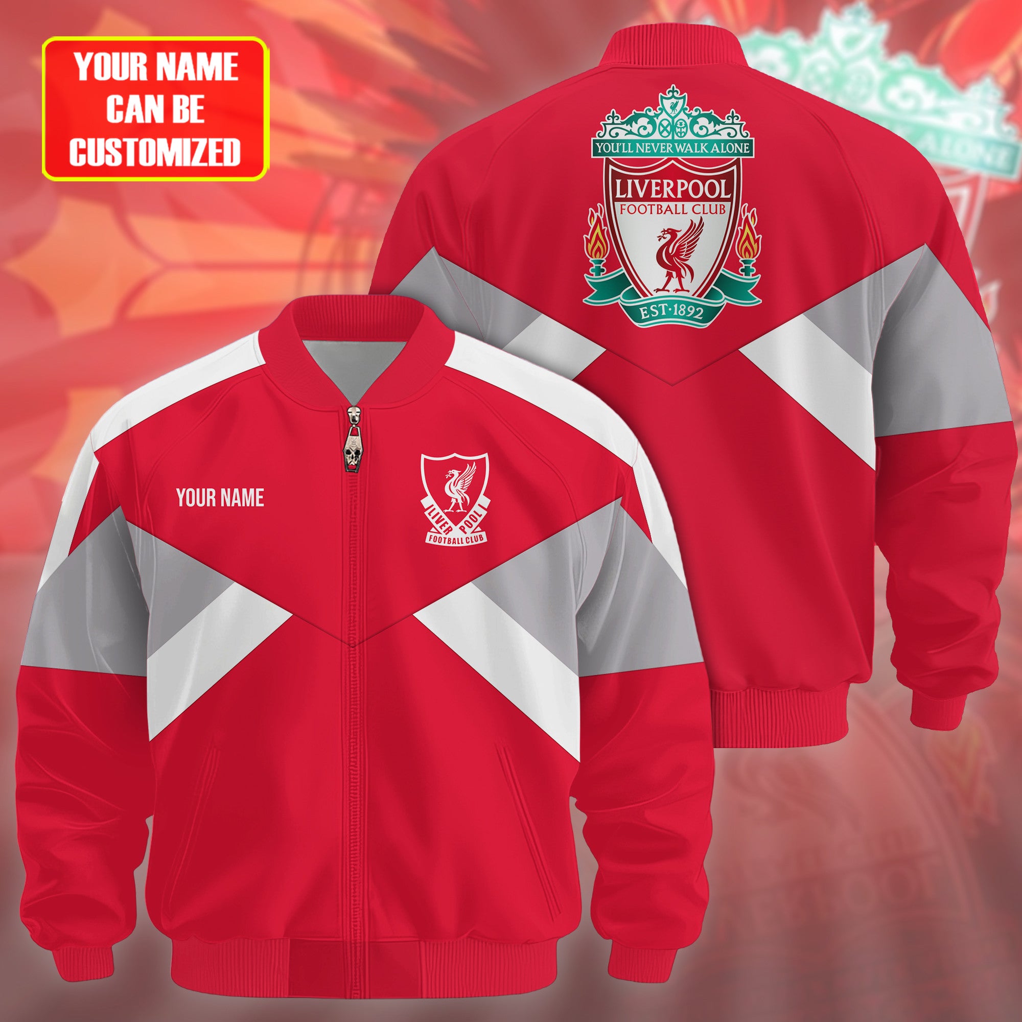 Personalized LFC Bomber Jacket – Gearprints