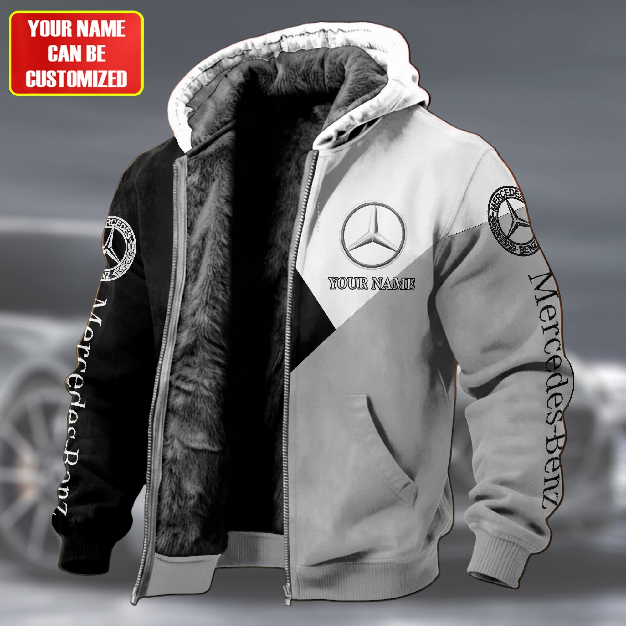 Personalized Merc Fleece inside Jacket – Gearprints